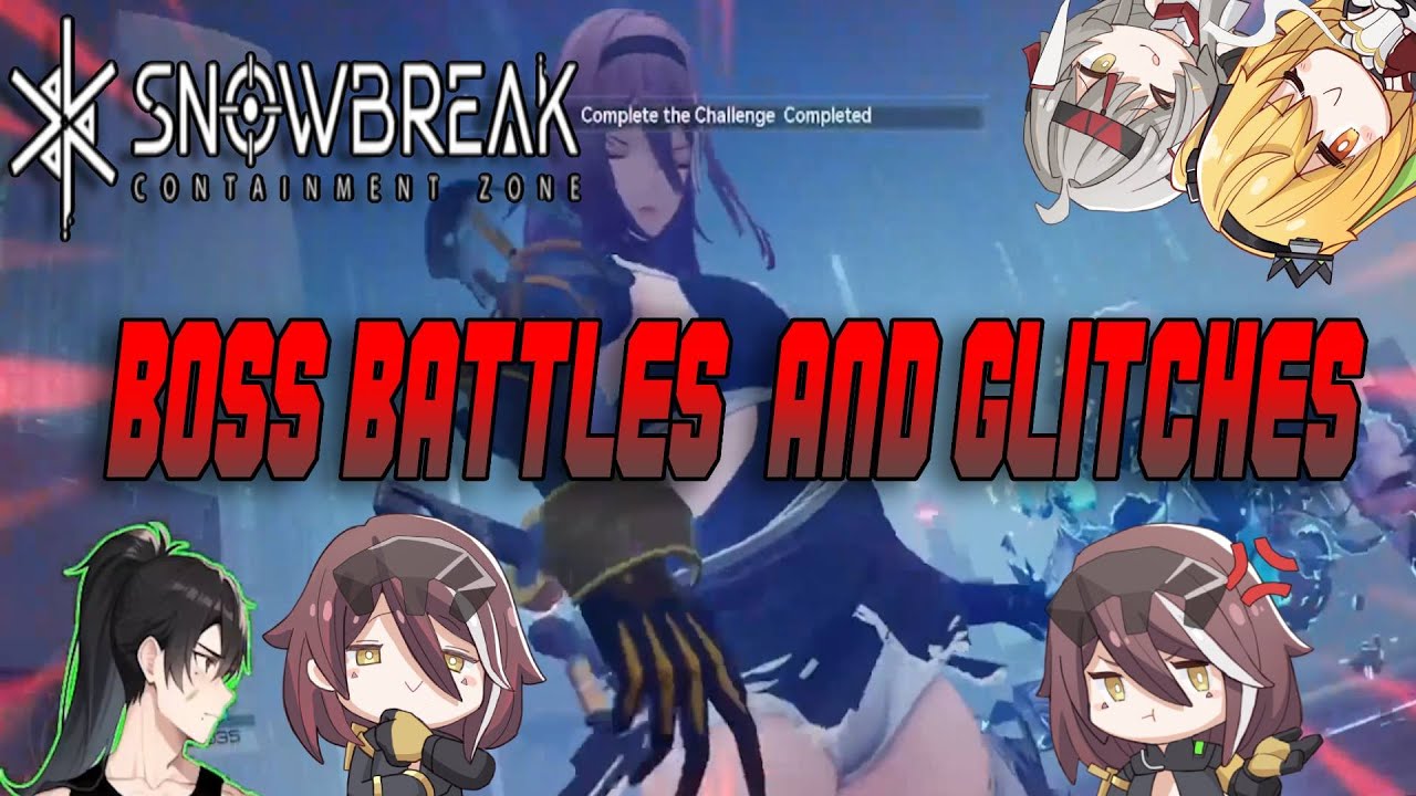 Snowbreak: Containment Zone Boss Battles and Glitches! - YouTube