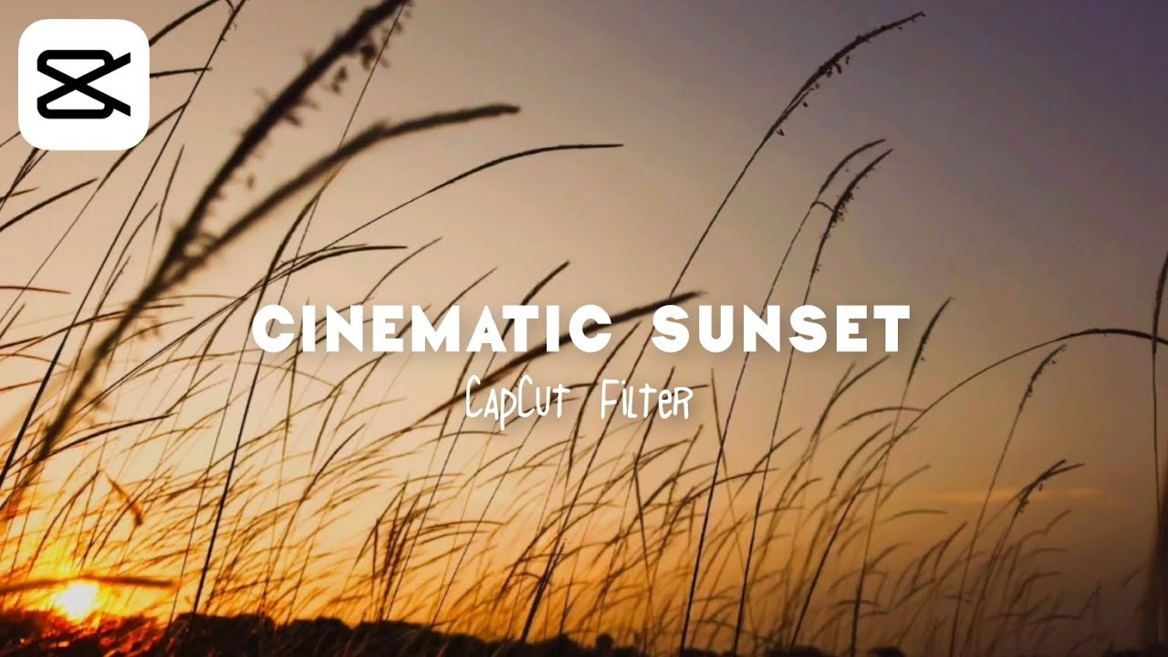 Cinematic Sunset CapCut Filter | capcut editing tutorial - YouTube