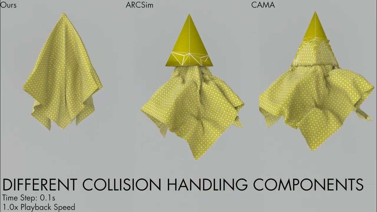 Fast GPU-Based Two-Way Continuous Collision Handling - YouTube