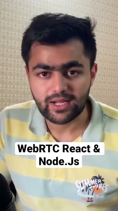 Webrtc Nodejs Reactjs Nodejs Webrtc Javascript Javascriptinhindi