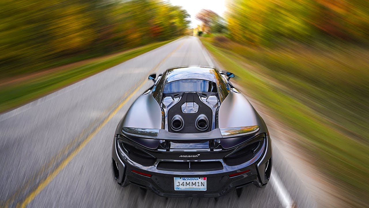 STUNNING 3rd Person Car POV Test Drive - Mclaren 600LT (4k Car ASMR ...