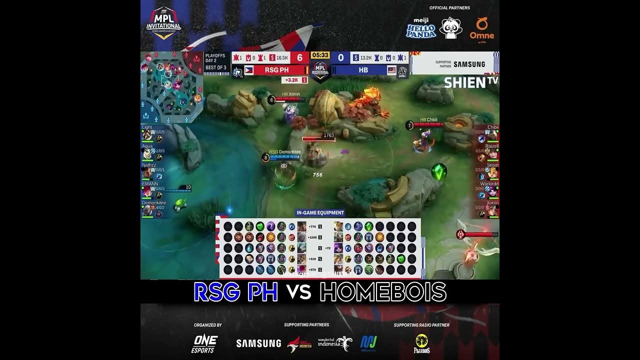 25-0 RSG PH vs Homebois GAME 2 MPLI 2023 playoffs | HB vs RSG - YouTube