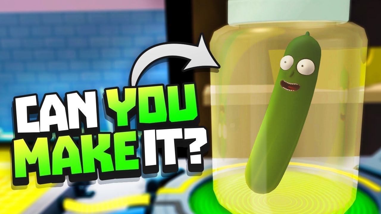 CAN WE MAKE PICKLE RICK!? - Rick and Morty: Virtual Rick-ality VR - VR ...
