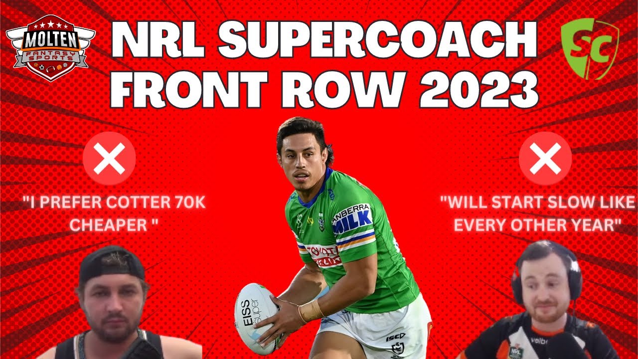 NRL Supercoach Ep. 021 | Front Row Deep Dive 2023 - YouTube