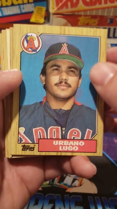 1987 Topps Baseball Card Wax Pack Opening #baseballcards #junkwax - Youtube