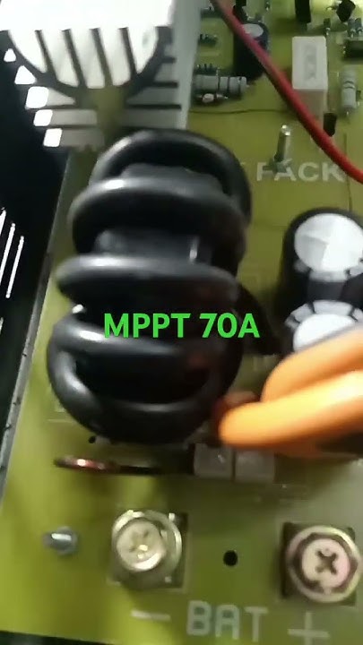MPPT 70A - YouTube