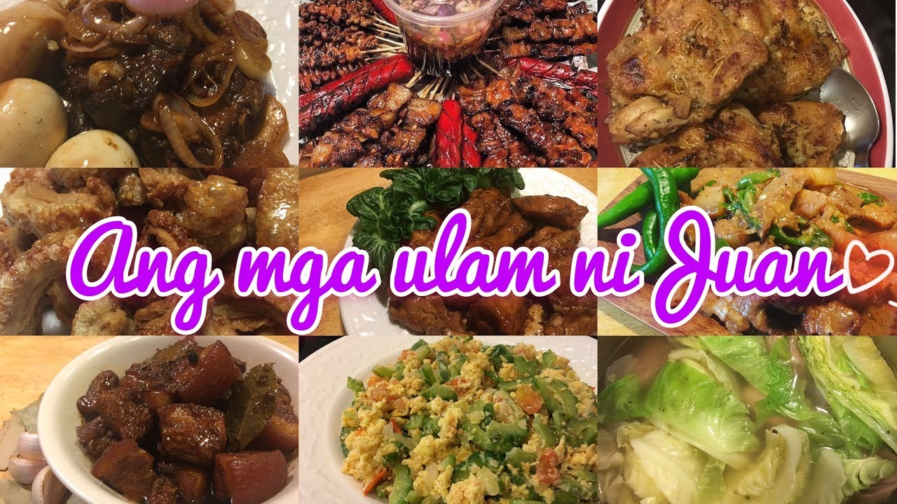 BEST FILIPINO FOODS | TOP 10 PINOY FOODS | MOST FAVOURITE FILIPINO FOOD ...