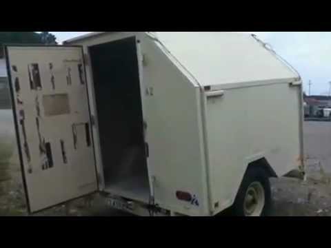 Garrett Container System Two Wheeled Storage Container Trailer on ...