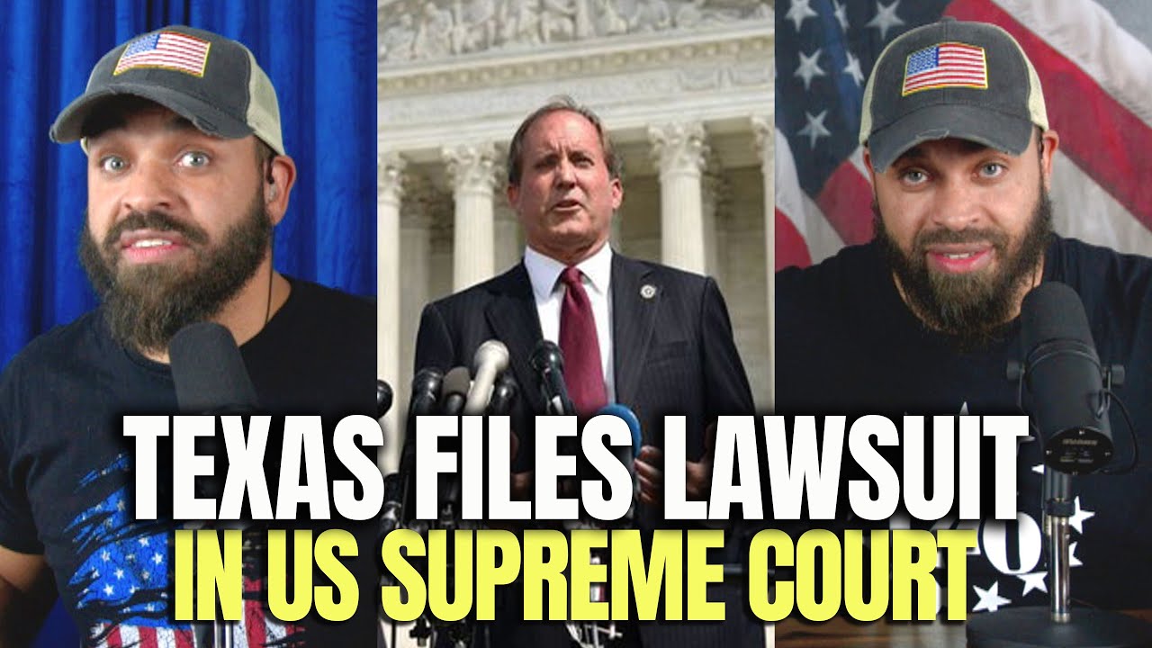 Texas Files Lawsuit In U.S. Supreme Court - YouTube