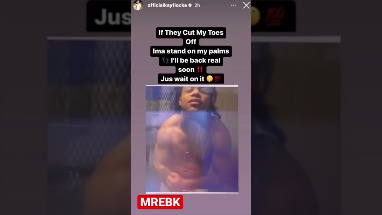 KAY FLOCK SHARES NEW PICTURE IN JAIL #kayflock #dougieb #nycdrill - YouTube