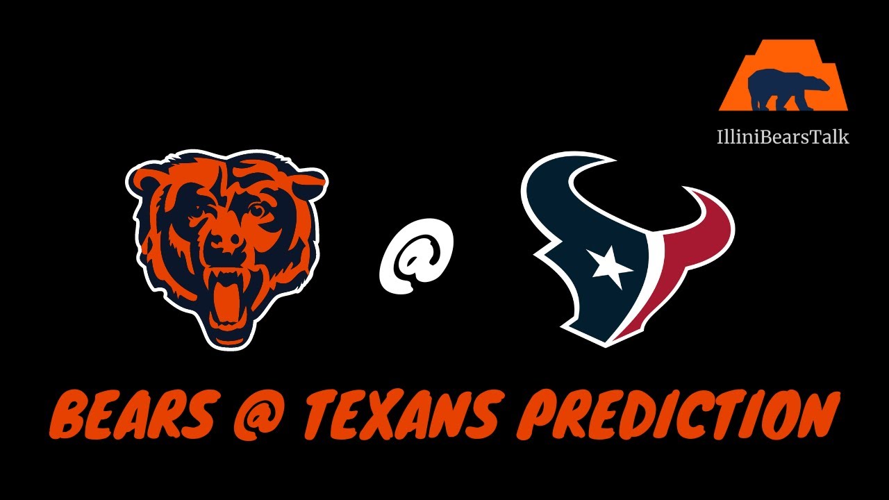 Bears at Texans Score Prediction - YouTube