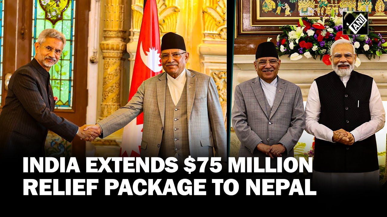 India hands over fifth tranche of relief materials to Nepal for ...