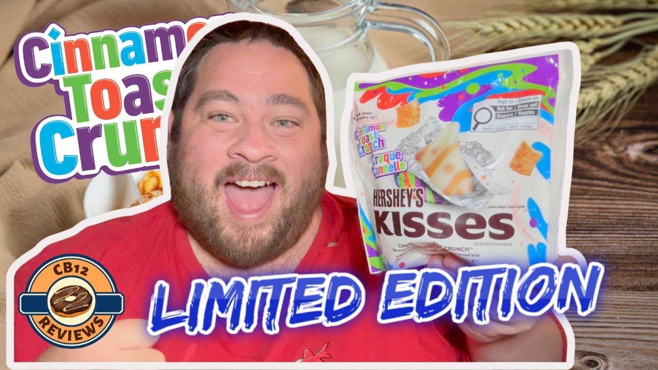 “🍫🥣 NEW Hershey Kisses Cinnamon Toast Crunch?! 🤯 Taste Test!” #snacks # ...