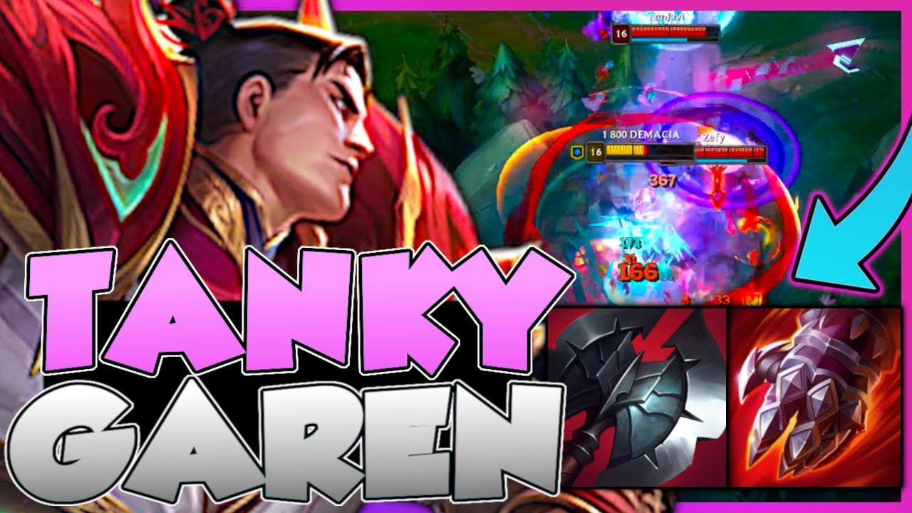 SCALING TANKY Garen Build (vs Malphite Top) | riste | League of Legends ...
