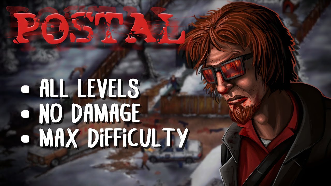 POSTAL (1997) Excess Postage / No Damage / Masochist Difficulty - YouTube