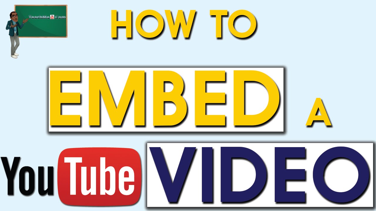 How To Embed Youtube Video Into Webpage YouTube how-to-embed-youtube-video-into-webpage-youtube