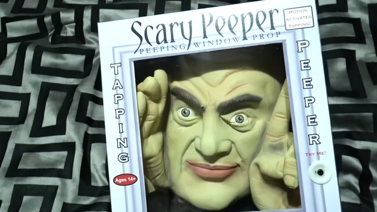 SCARY PEEPER PRANK ON ANGRY GRANDMA! - YouTube