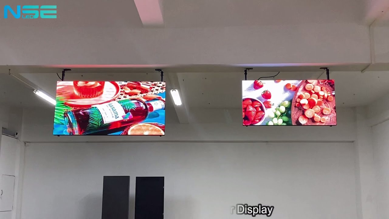 Newly Launched - NSE Indoor Smart LED Banner Display - YouTube