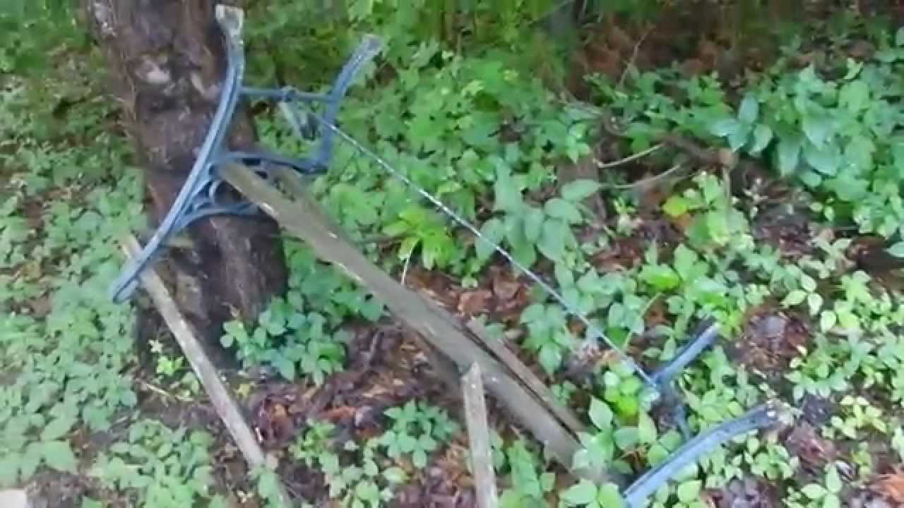 How to Rebuild a Park Bench - YouTube