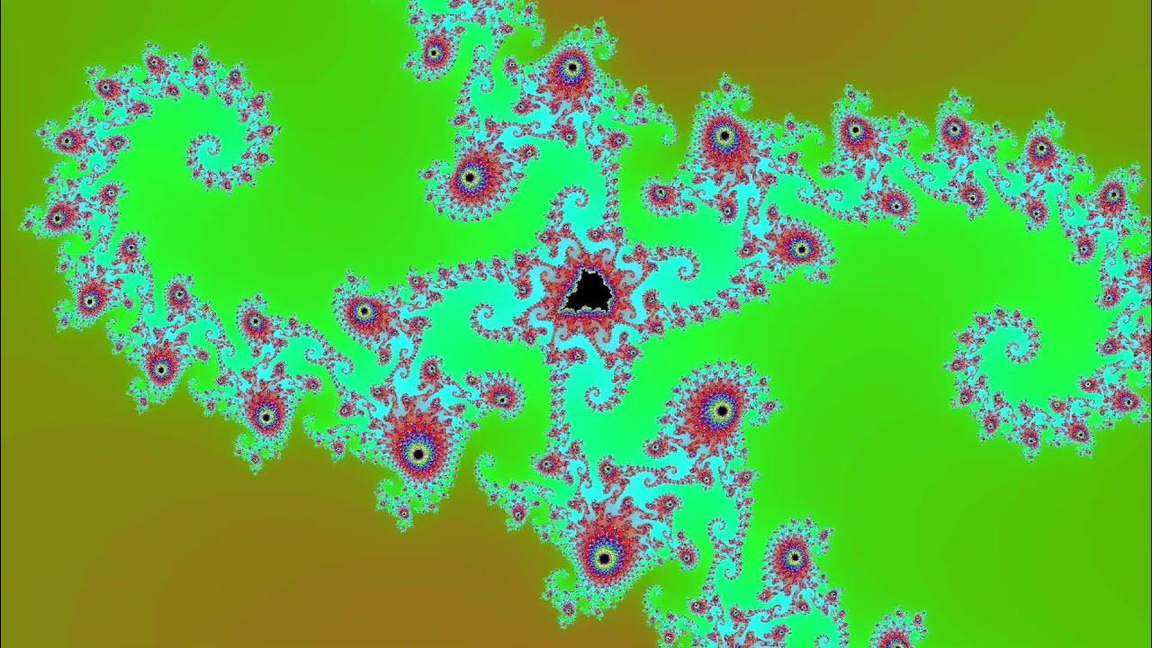 Mandelbrot set shader three.js p5.js webgl GLSL Lv4 mathematical generative art - YouTube