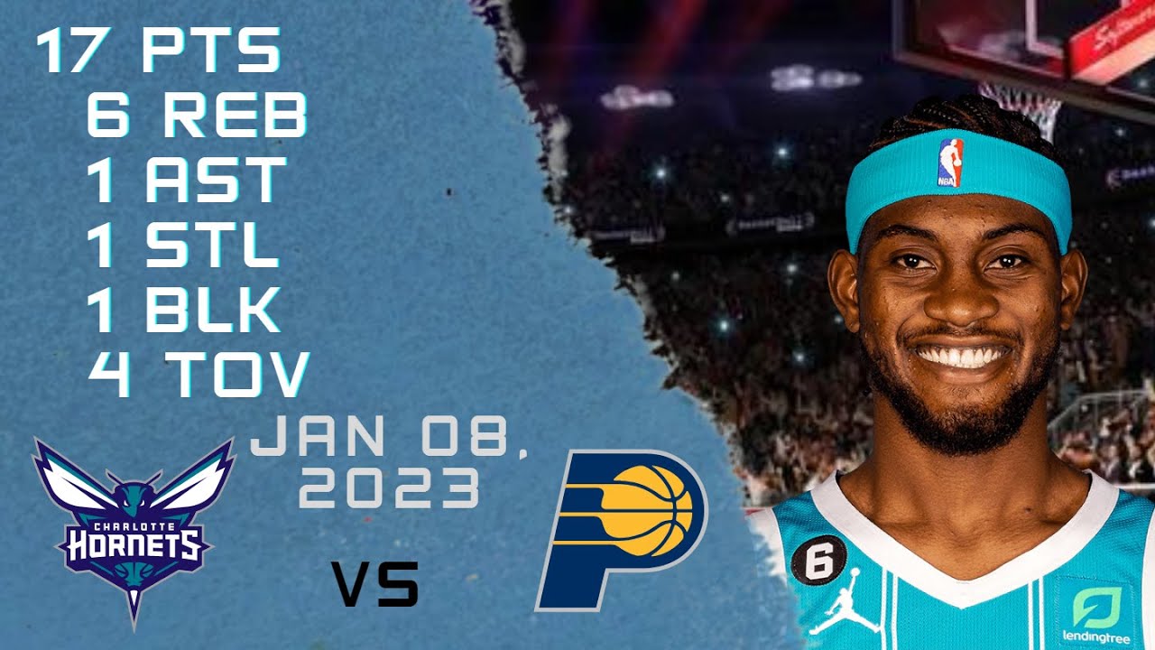 Jalen McDaniels NBA Player Highlights 08-01-2023 HORNETS vs PACERS ...