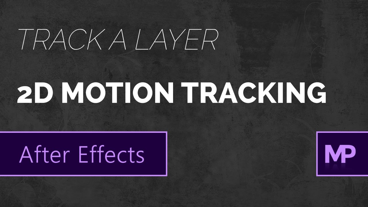 Motion Tracking 2D Text | After Effects Tutorial (4K) - YouTube