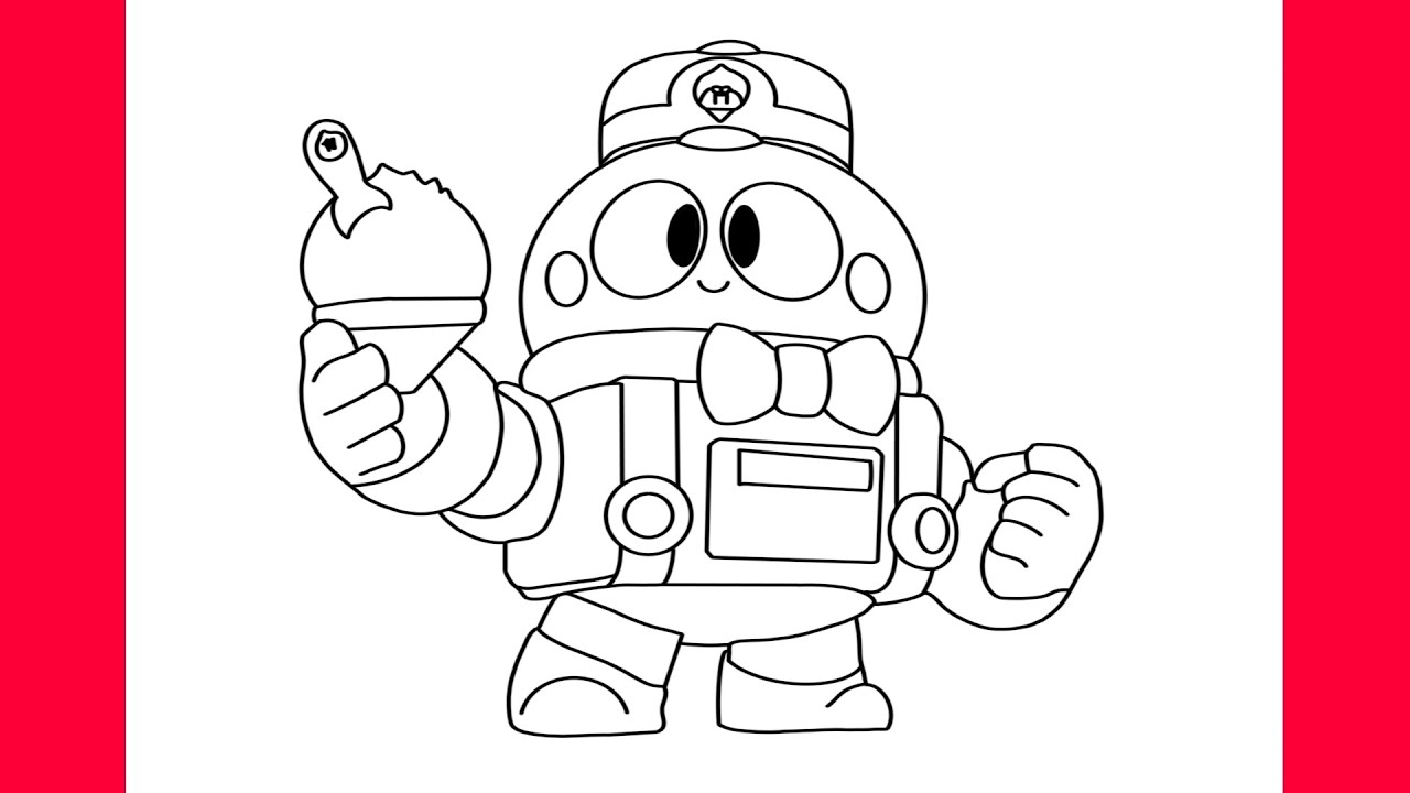 COMO DESENHAR LOU DO BRAWL STARS - YouTube