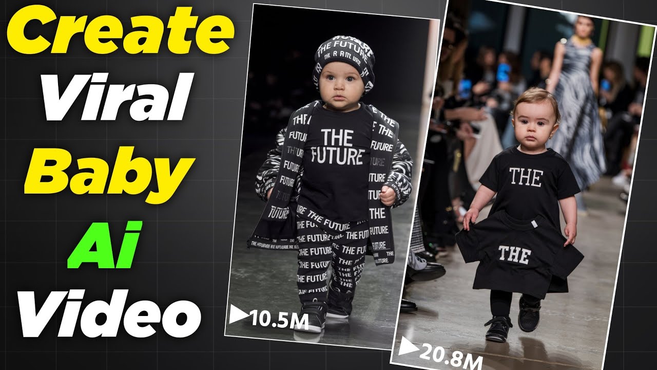 Create Viral AI Baby Fashion Show Reels | Instagram AI Video Editing ...