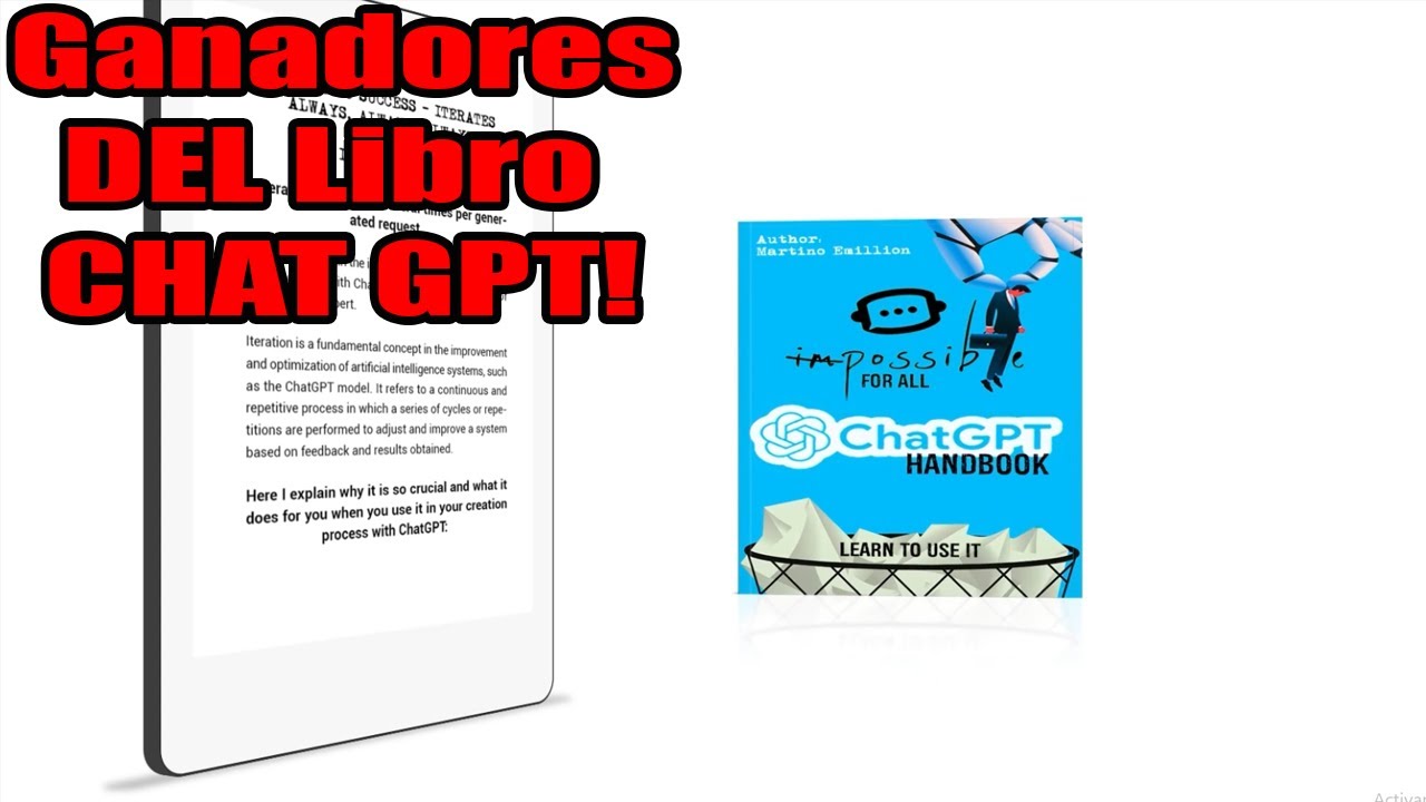 Ganadores Del Libro Chat GPT! - YouTube