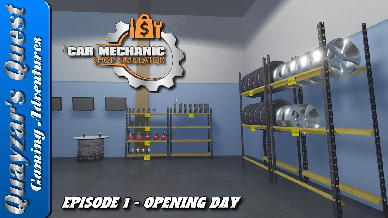 Car Mechanic Shop Simulator - Episode 1 - YouTube