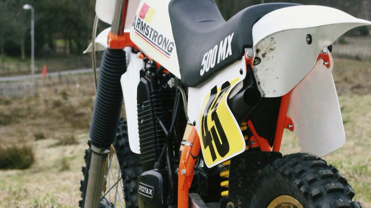 Classic Dirt Bikes "1983 500MX Armstrong - YouTube