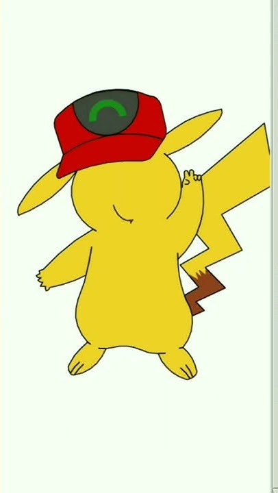 making Pikachu using python turtle #shorts #trending #pikachu - YouTube