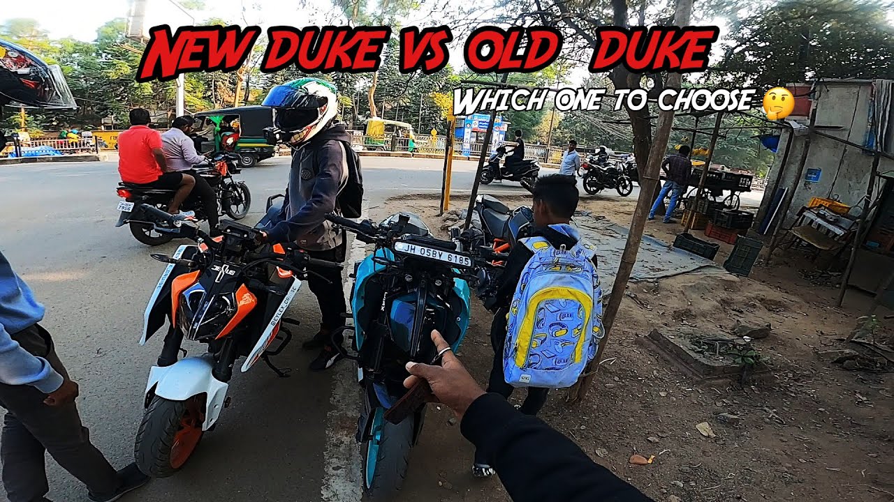 Duke 250 New gen vs bs 4 Duke🔥 || riding duke 390 after soo long ️ ...