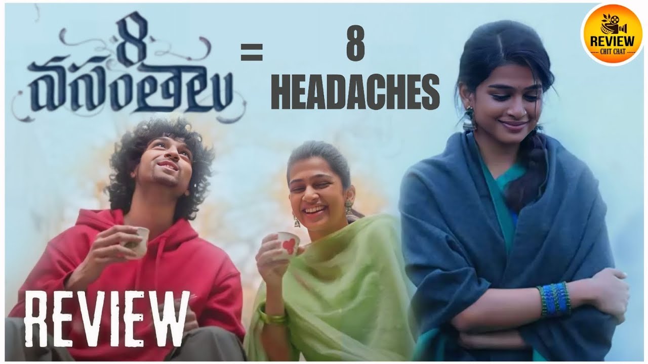 8 Vasantalu Movie Review Telugu | Kavithvam Ki Kastalu | Ananthika ...