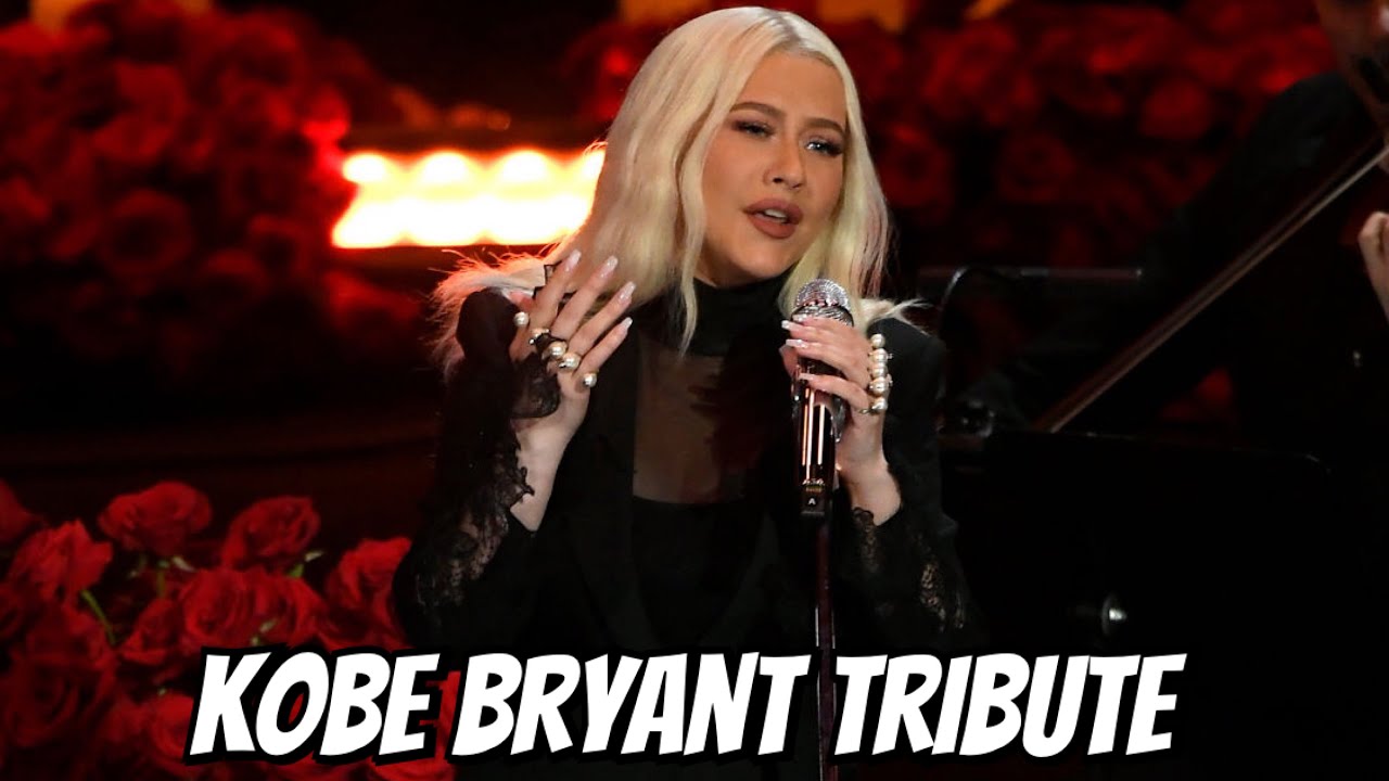 Christina Aguilera - “Ave Maria” | Kobe Bryant Tribute | Vocal Showcase ...