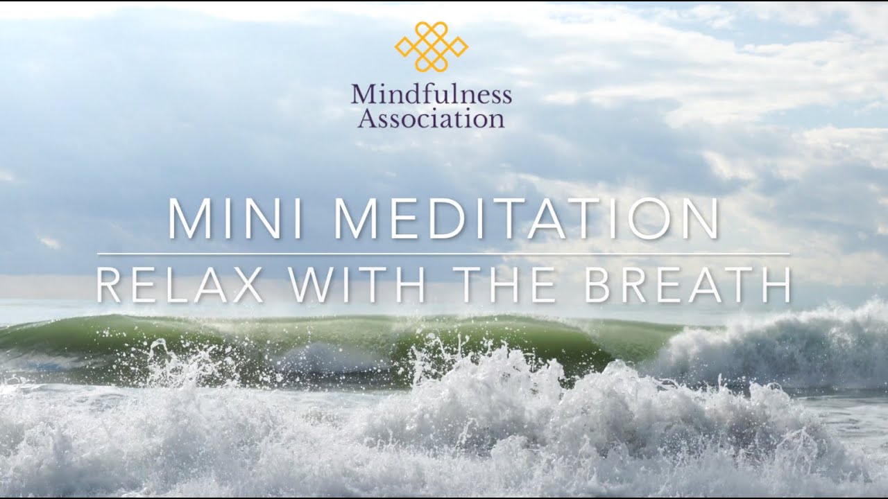 Mini Meditation - Relax with the Breath - Jacky Seery - YouTube