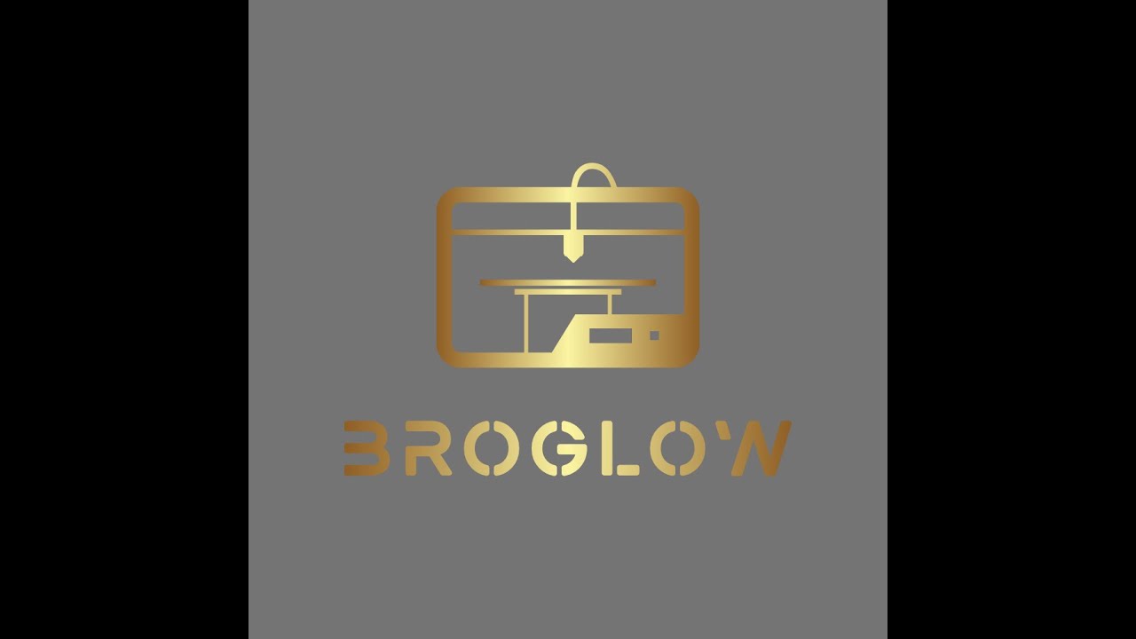 BroGlow 1st 3D Printing Time-Lapse - YouTube
