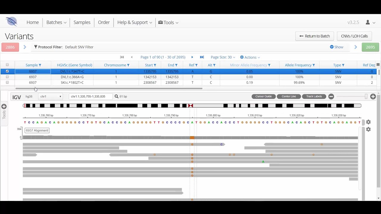 Introduction to Interpret NGS analysis software - YouTube