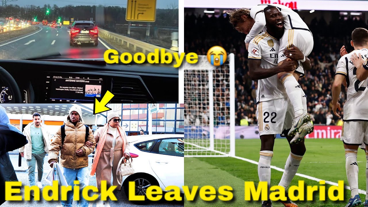 Goodbye 😭ENDRICK Leaves Madrid to São Paulo after Real Madrid vs Villarreal Game🔥 5 Things we ...
