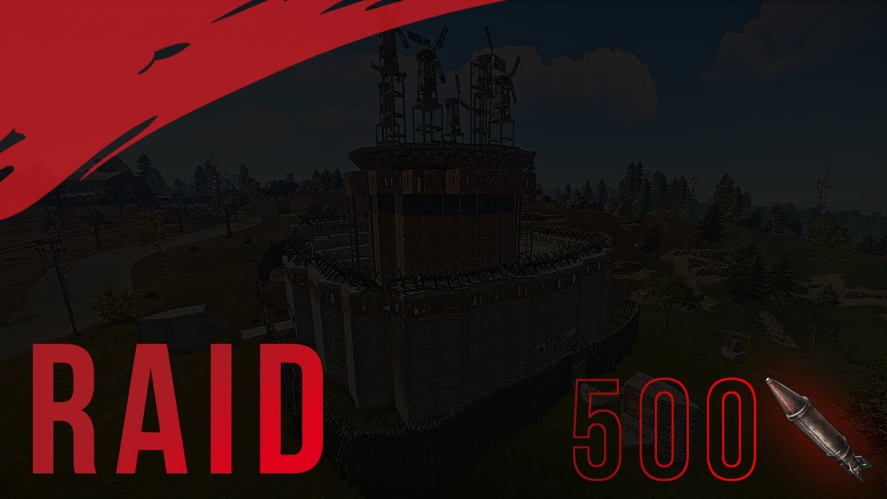 THE BIGGEST ONLINE RAID IN RUST HISTORY | 500 ROCKETS - YouTube