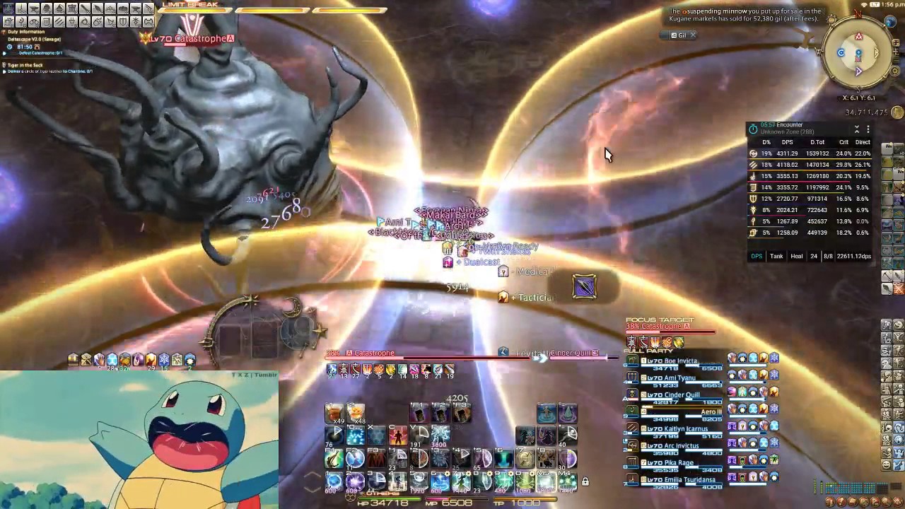 FFXIV - Omega: Deltascape (Savage) Catastrophe O2S AST PoV, Week 1, 1st ...