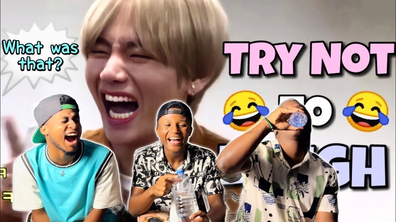 "K-POP LOVERS TRY NOT TO LAUGH FOR THE FIRST TIME EVER "BTS Try Not To ...