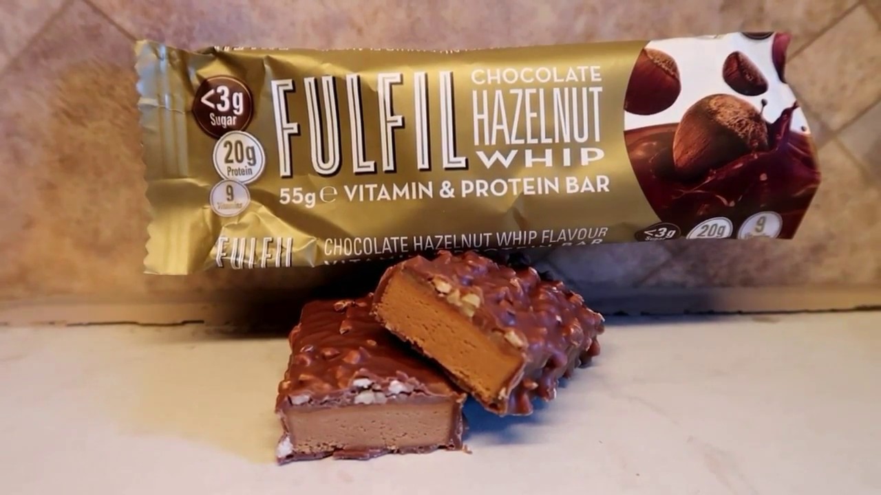 #Taste-Test-FULFIL Vitamin&Protein Bar Chocolate Hazelnut Whip - YouTube
