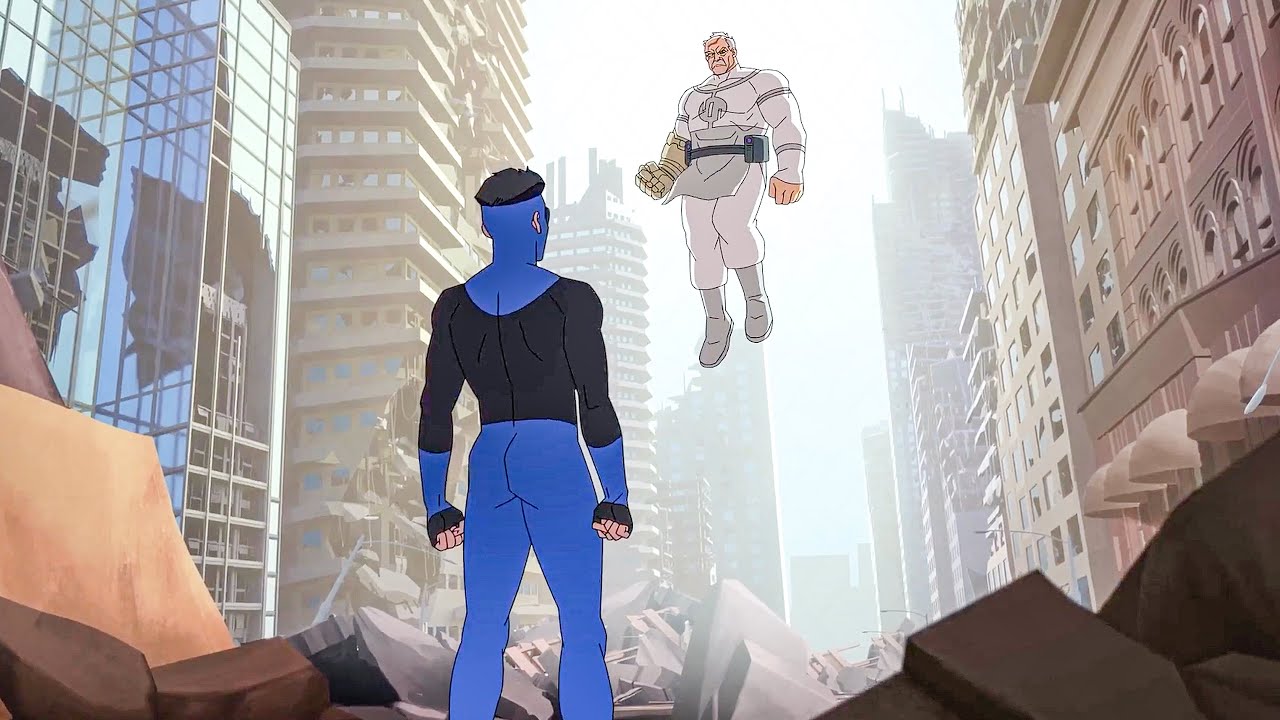 Invincible vs. Conquest - Invincible Season 3 Clip (2025) - YouTube