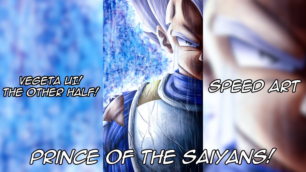 THE OTHER HALF! VEGETA! | Speed art | Clip studio paint | - YouTube