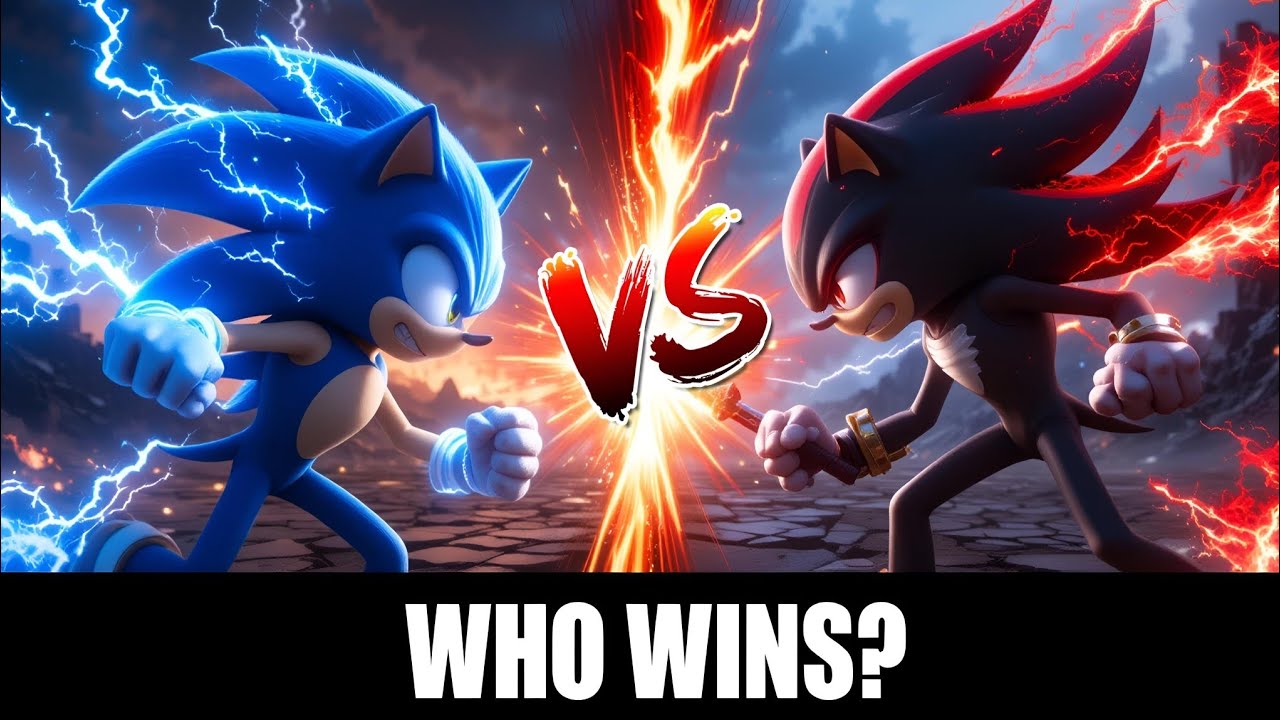 Sonic vs Shadow: The Ultimate Battle (Best Epic Animation Fight with ...