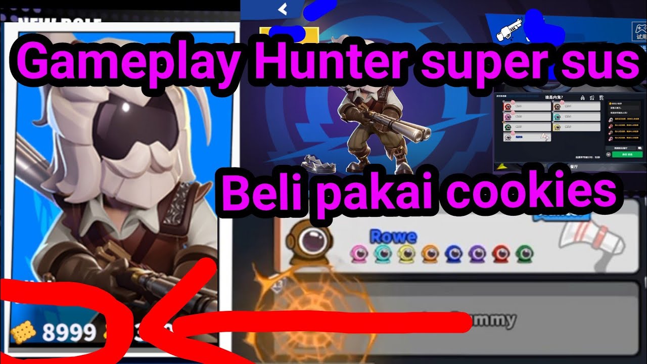 GAMEPLAY HUNTER SUPER SUS - PERAN PEMBURU SUPER SUS || PERAN BARU SUPER ...