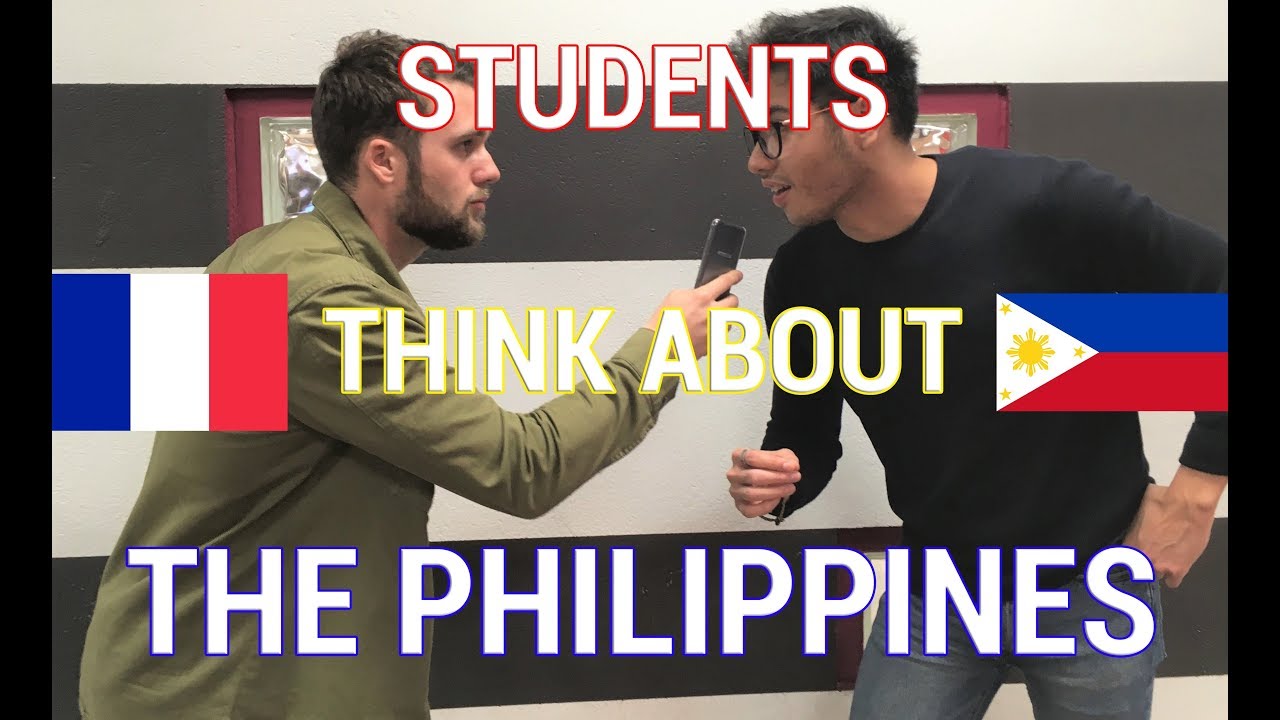 What French Students Think of The PHILIPPINES - YouTube