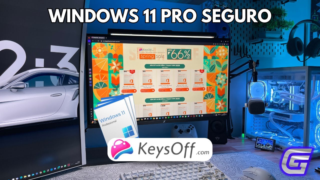 COMO TER A CHAVE WINDOWS 11 PRO DE FORMA SEGURA - KEYSOFF - YouTube