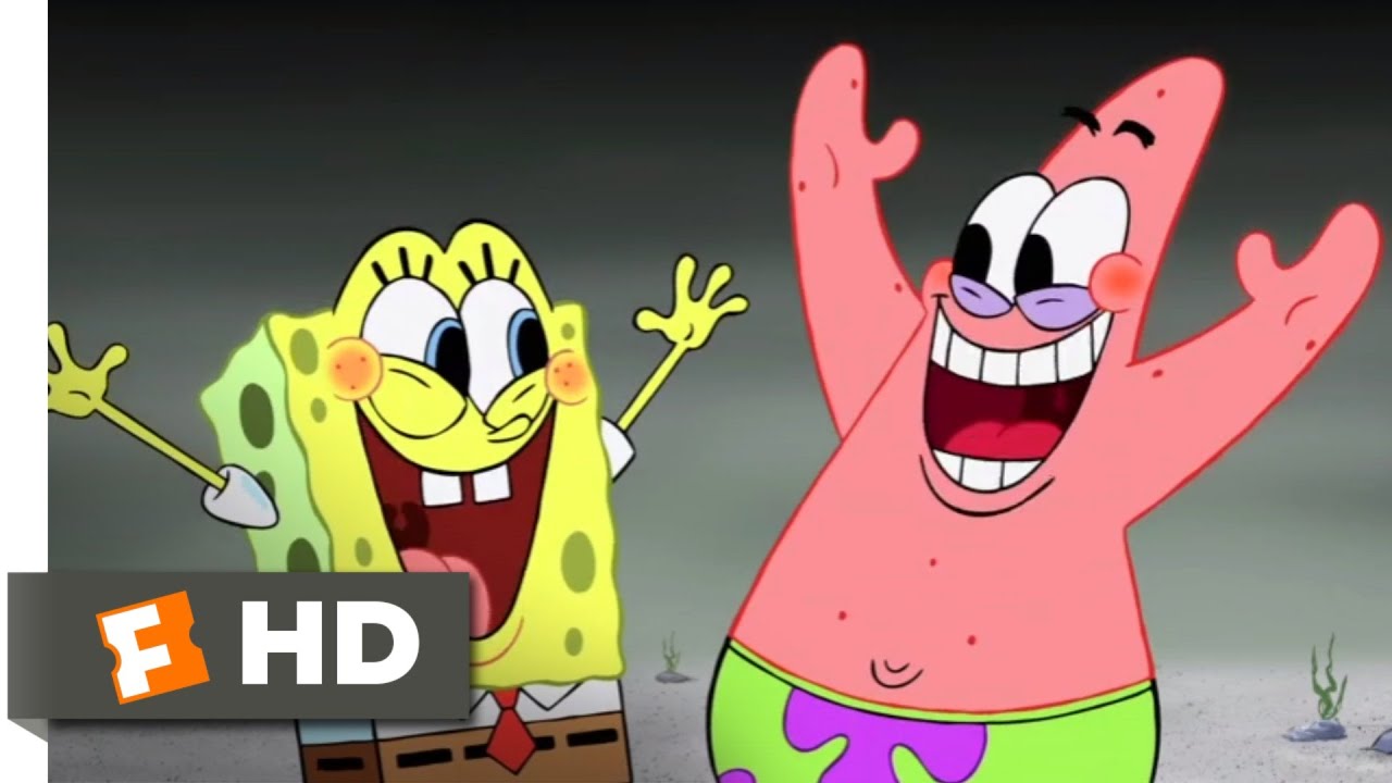 The SpongeBob SquarePants Movie - Becoming Men | Fandango Family - YouTube